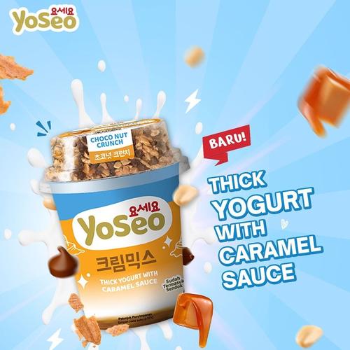 Jual Yoseo Creamix Yogurt Choco Nut Crunch 110 gr / Yogurt Yoseo ...