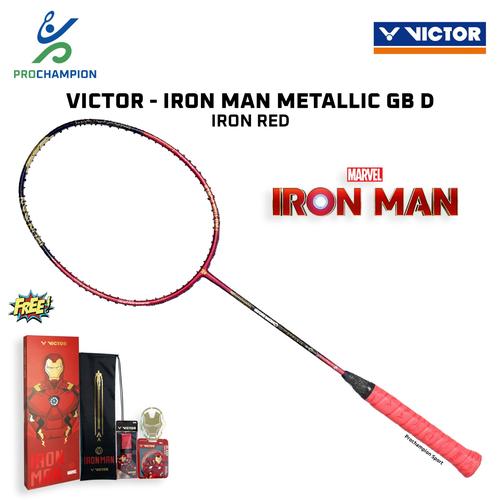 Promo Limited Edition Raket Badminton Victor IRONMAN IRON MAN Metallic ...