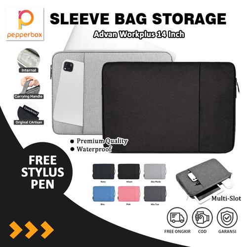 Jual Sleeve for Advan Workplus 14 Inch Tas Case Pouch Tablet Tab Laptop ...
