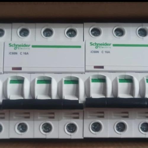 Jual MCB Circuit Breaker 3Pole 3Phase iC60N 16A 3 Pole 3 Phase 6ka 16A iC60N 3P 16A - Jakarta ...