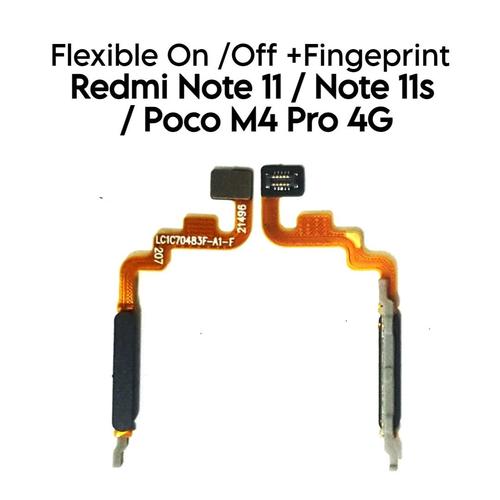 Jual Flexible On Off + Fingerprint Redmi Note 11 / Note 11s / Poco M4 ...
