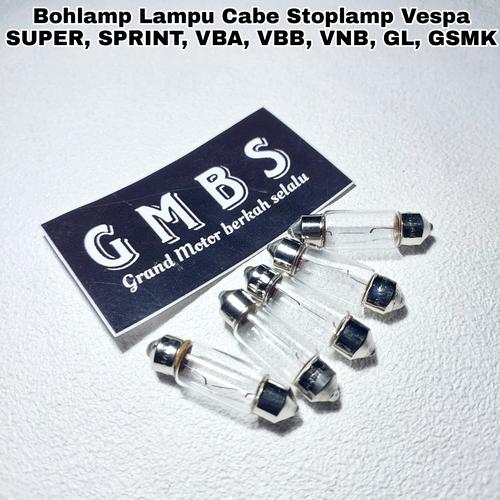 Jual Bohlamp Lampu Cabe Stoplamp Vespa Super Sprint VBA VBB VNB GL GSMK ...