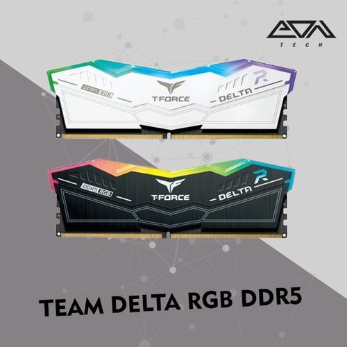 Jual TEAM DELTA RGB DDR5 2x32GB 5600MHz RAM PC / Memory - White - Kota ...