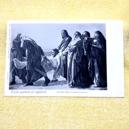 Jual Kartupos bergambar dari Italia. RELIGION. Yesus Kristus dibawa ke ...