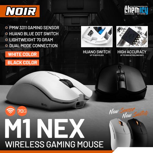 Jual Noir M1 Nex Wireless Modular Gaming Mouse - Hitam - Jakarta Pusat ...