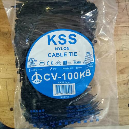 Jual Kabel / Cable Ties KSS CV-100K - Hitam, 1000 - Jakarta Pusat - Buana Pratama Elektrindo ...