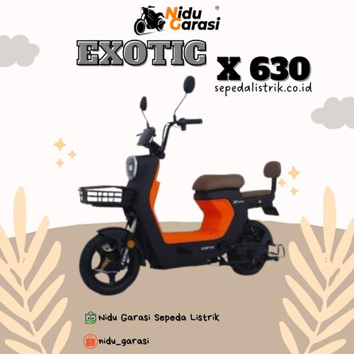 Jual SEPEDA LISTRIK EXOTIC X630 - Hitam - Kota Malang - Nidu Garasi ...