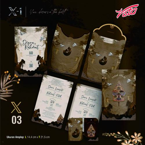 Jual Blangko Undangan Pernikah Java Card X-1 03 - Kota Semarang - Vista ...