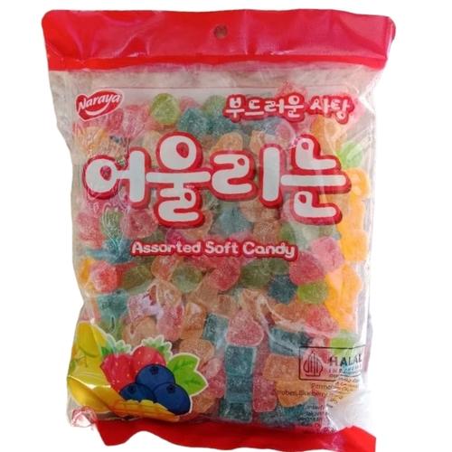 Jual Naraya Assorted Soft Candy 1 kg Assorted jelly permen lunak jelly ...