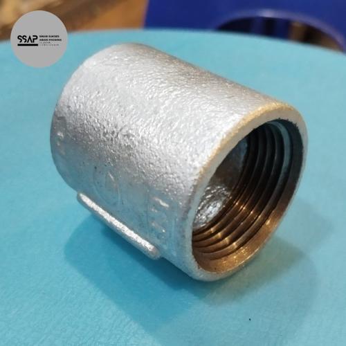Jual Socket Galvanis drat 1" inch / Socket Galvanis drat dalam ...