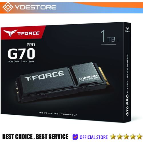 Promo TEAM ELITE SSD PCIe G70 PRO M.2 PCIe Gen4x4 dengan NVMe - 1TB ...