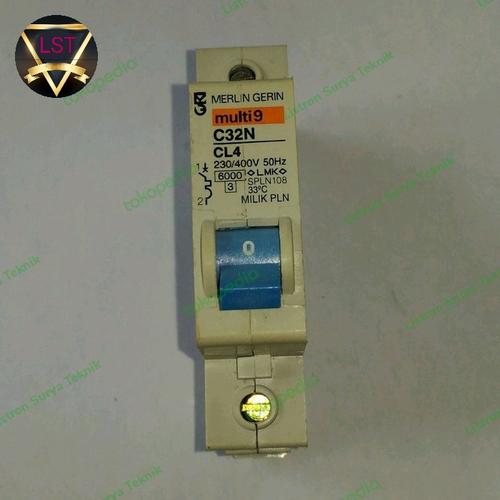 Jual MCB 1 Phase Merlin Gerin C32N 4A - 2 - Kota Pontianak - LST-OLSHOP | Tokopedia