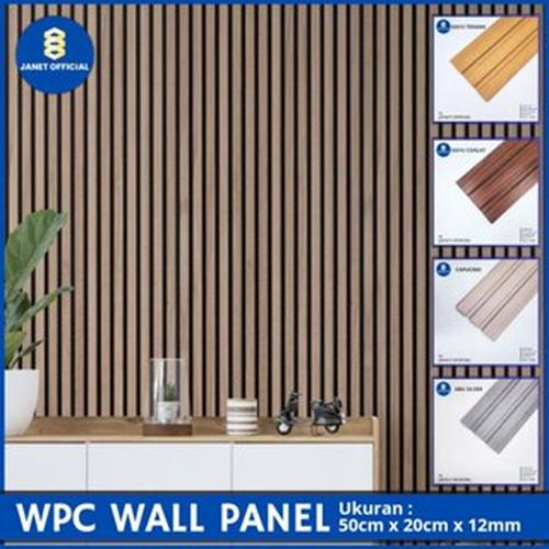 Promo WPC Wall Panel T 50cm L 20cm | 1.2cm | pvc Wallpanel Wood Panel ...