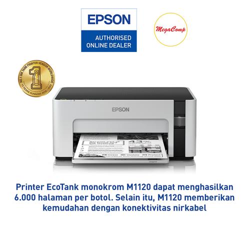 Promo Epson M1120 Monochrome Wi-Fi Ink Tank Printer Cicil 0% 3x - Kota ...