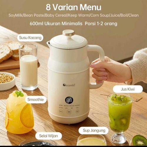 Jual [New] SOSEKI Soymilk Bean Maker / Blander , Mesin Susu Kacang ltifungsi Soseki - SOSEKI 1 ...