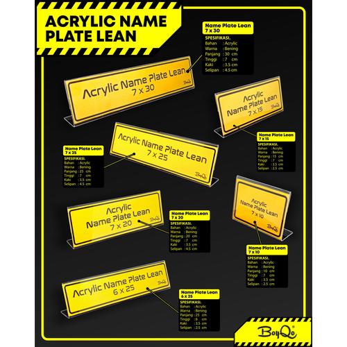 Jual Papan Nama Meja 1 Kaki BoyQo | Desk Name Tag | Name Plate Tag - NP ...