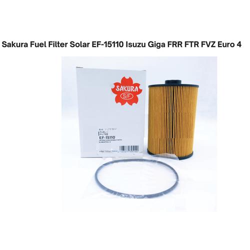 Jual Sakura Fuel Filter Solar EF-15110 Isuzu Giga FRR FTR FVZ Euro 4 ...