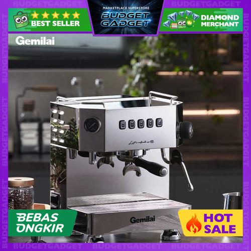 Jual Gemilai Mesin Kopi Espresso Premium Coffee Maker Frothing 15 Bar 16A 1.7L - CRM3018 ...