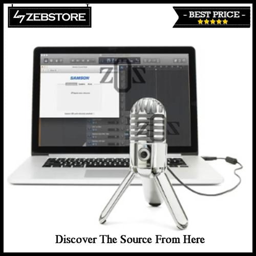 Jual Samson Meteor Mic Studio USB Microphone Condenser Podcasting with ...