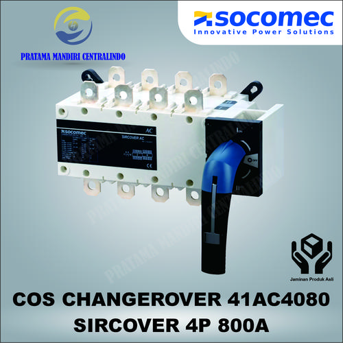 Jual COS 4P 800A SOCOMEC CHANGE OVER SWITCH SIRCOVER 4PHASE 800AMPERE - 41AC4080 - Jakarta Barat ...
