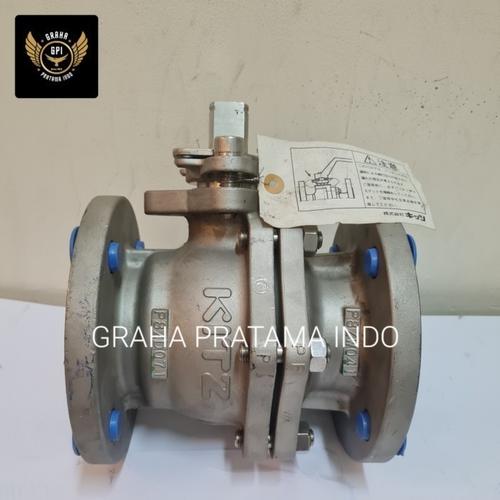Jual BALL VALVE KITZ 4" INCH FLANGE JIS 10K STAINLESS STEEL SS304 S13A DN100 - Jakarta Barat ...