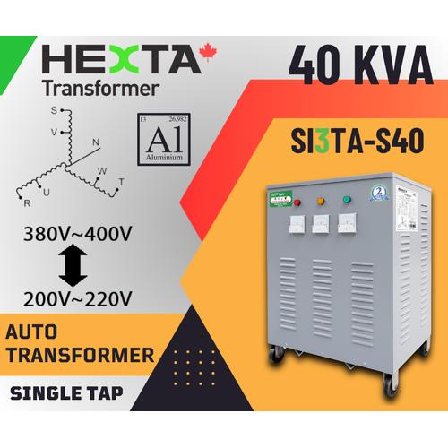 Jual Trafo Listrik Auto Transformer Hexta single tap 40 kVA - Unit ...