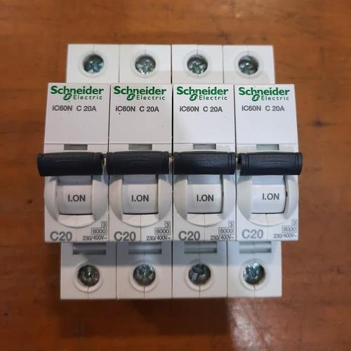 Jual Mcb Circuit Breaker ic60n 1p 20a 1phase 1 p 1 phase 1 pole 1pole 20a iC60N 1P 20A - Jakarta ...