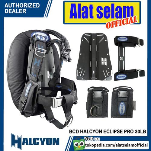 Jual BCD Technical Diving Halcyon Eclipse PRO 30lb Carbon Fiber ...