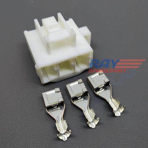 Jual Soket Konektor Spull Spul Kiprok ECU ACG 3 Pin Yamaha Aerox Nmax ...