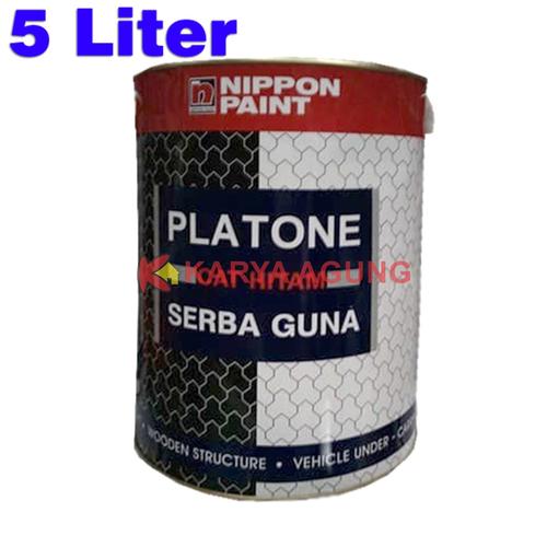 Jual PLATONE Cat Hitam SERBAGUNA 5L Nippon Paint / Cat Anti Rayap ...