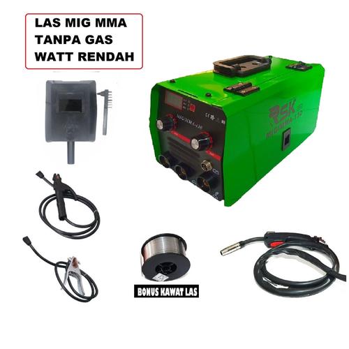 Jual Mesin Las mig mma 130a tanpa gas 900 watt las mig gasless siap pakai - Kab. Tangerang ...