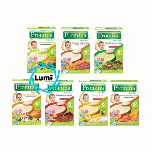 Promo PROMINA BUBUR CEREAL BUBUR BAYI 6+ BOX 120GR PROMINA BC MPASI ...