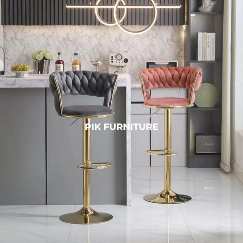 Jual KURSI BAR TINGGI BARSTOOL CAFE KURSI SALON HIDROLIK BANGKU BAR ...