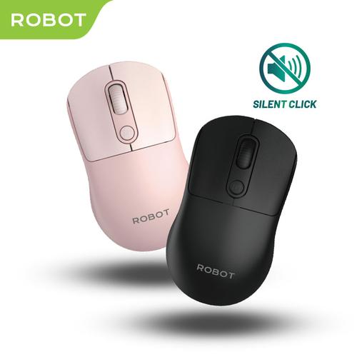 Promo ROBOT Mouse Wireless M207 2.4GHz Optical 1600DPI Original ...