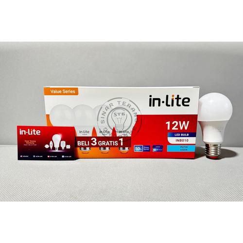 Jual PAKET SUPER MURAH BELI 3 GRATIS 1 BOHLAM INLITE BULB VALUE SERIES ...