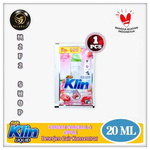Jual So Klin Liquid Power Clean Action Korean Camellia & Apple | Apel ...