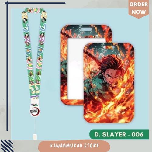 Jual Lanyard ID Card Motif Demon Slayer Trendy / Name Tag Demon Slayer ...