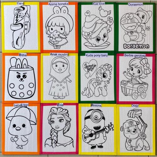 Jual Paket 100 styrofoam lukis ukuran 30x40 list lakban / sterofoam ...