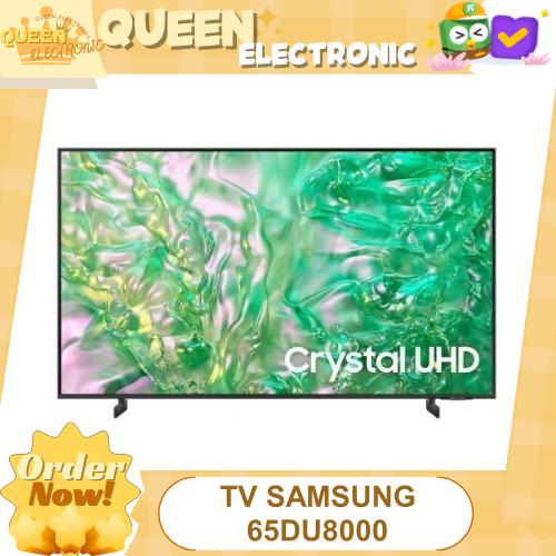 Jual TV SAMSUNG 65DU8000 65 INCH Crystal UHD DU8000 4K Smart TV (2024 ...