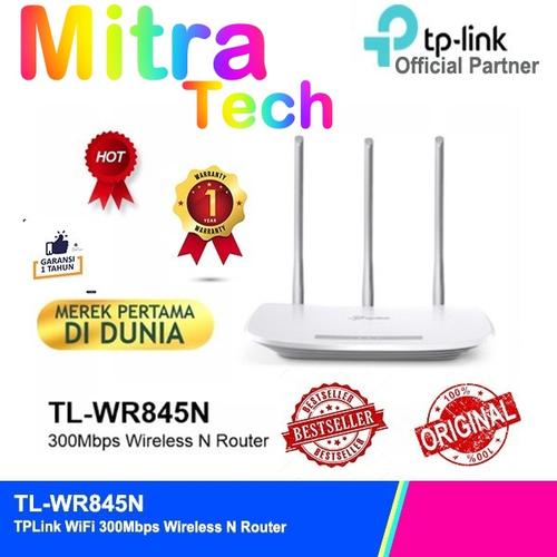 Jual TP-Link TL-WR845N : TPLink WiFi 300Mbps Wireless N Router ...