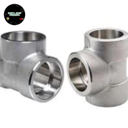 Jual TEE STAINLESS 304 CLASS 3000 SOCKED WELD 1/2" INCH / TEE SW # 3000 ...