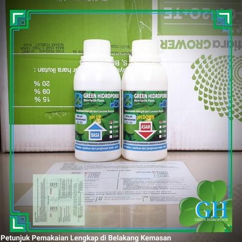 Jual ~ PAKET PH UP DAN PH DOWN GH 250ML/250 ML, PH LARUTAN NUTRISI HIDROPONIK . - Jakarta Timur ...
