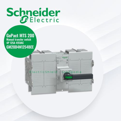 Jual Manual transfer switch GoPact MTS 200 4P 125A 415VAC ...