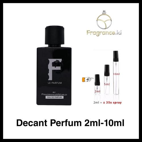 Jual Decant Fragrance World F Le Parfum for Men EDP - 2 ml - Jakarta ...