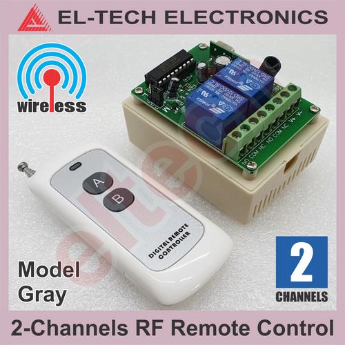 Jual 2Ch RF Remote + Receiver Control Kontrol Jarak Jauh Penerima Relay ... Jual 2Ch RF Remote + Receiver Control Kontrol Jarak Jauh Penerima Relay ...
