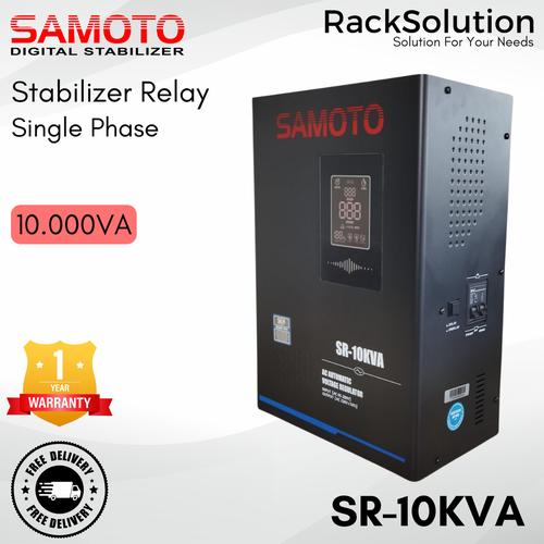 Jual SAMOTO SR10KVA Relay Stabilizer 10KVA AVR Stabiliser 10000VA Relay ...