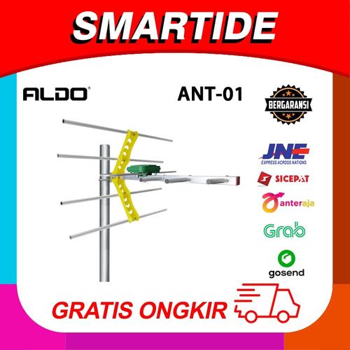 Jual Antena Tv Digital Outdoor /Luar ANT-01 ALDO High Gain Digital Antene - Jakarta Pusat ...