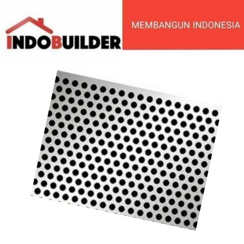 Jual PLAT BESI LUBANG PERFORATED TEBAL 3 MM DIAMETER LUBANG 4 MM ...