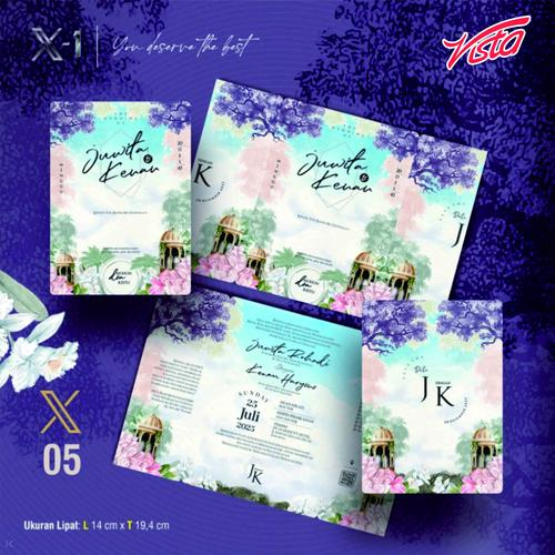 Jual Blangko Undangan Pernikah Java Card X-1 05 - Kota Semarang ...