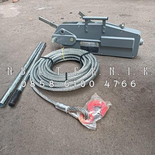 Jual Tirfor 3.2 Ton Wire Rope Pulling Hoist Sthail 3200kg - Jakarta ...